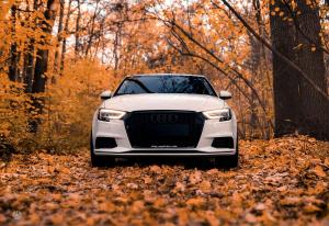 White Audi A3 2015 in Vilnius, with an engine capacity of 1.98 L and mileage of 100 thousand km for 16900 €, photo 3 on AUTOMOTO.COM.LV