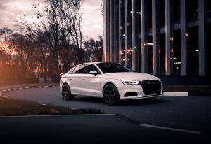 White Audi A3 2015 in Vilnius, with an engine capacity of 1.98 L and mileage of 100 thousand km for 16900 €, photo 11 on AUTOMOTO.COM.LV