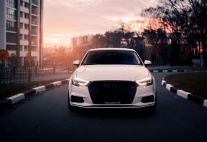White Audi A3 2015 in Vilnius, with an engine capacity of 1.98 L and mileage of 100 thousand km for 16900 €, photo 12 on AUTOMOTO.COM.LV
