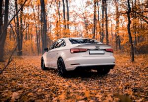 White Audi A3 2015 in Vilnius, with an engine capacity of 1.98 L and mileage of 100 thousand km for 16900 €, photo 20 on AUTOMOTO.COM.LV