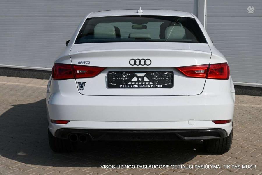 Balts Audi A3 2015 Kretinga, ar dzinēja tilpumu 1.80 L un nobraukumu 161 tūkst. km par 10899 €, foto 9 vietnē AUTOMOTO.COM.LV