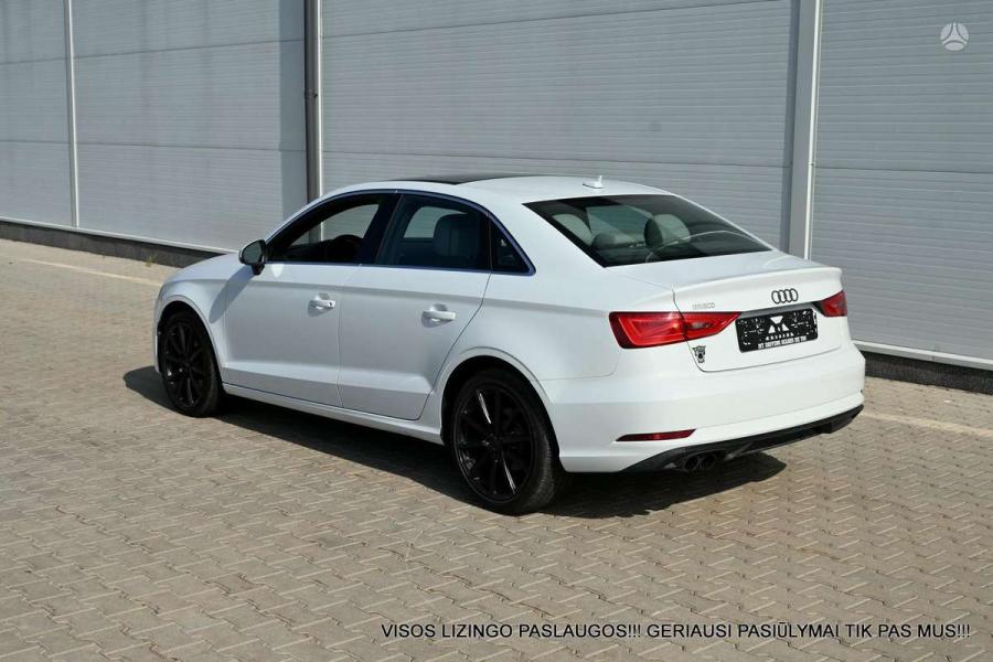 Balts Audi A3 2015 Kretinga, ar dzinēja tilpumu 1.80 L un nobraukumu 161 tūkst. km par 10899 €, foto 15 vietnē AUTOMOTO.COM.LV
