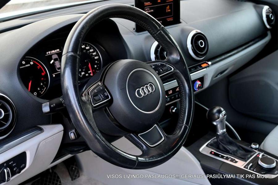 Balts Audi A3 2015 Kretinga, ar dzinēja tilpumu 1.80 L un nobraukumu 161 tūkst. km par 10899 €, foto 20 vietnē AUTOMOTO.COM.LV