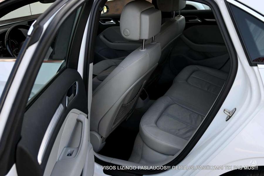 Balts Audi A3 2015 Kretinga, ar dzinēja tilpumu 1.80 L un nobraukumu 161 tūkst. km par 10899 €, foto 23 vietnē AUTOMOTO.COM.LV