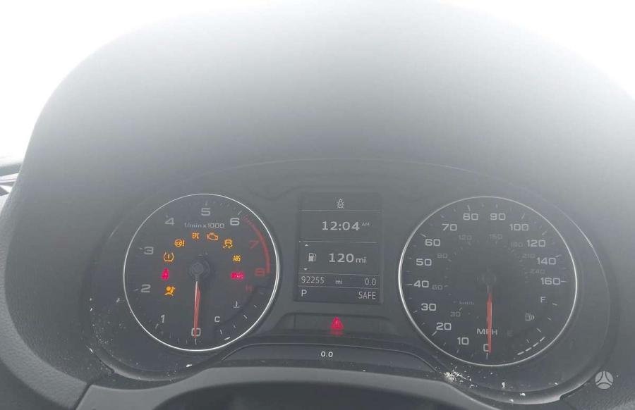 Balts Audi A3 2015 Viļņa, ar dzinēja tilpumu 1.98 L un nobraukumu 148 tūkst. km par 5700 €, foto 14 vietnē AUTOMOTO.COM.LV