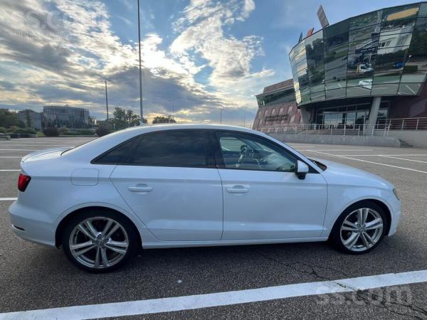 White Audi A3 2015 in Riga, with an engine capacity of 2.00 L and mileage of 219 thousand km for 13750 €, photo 5 on AUTOMOTO.COM.LV