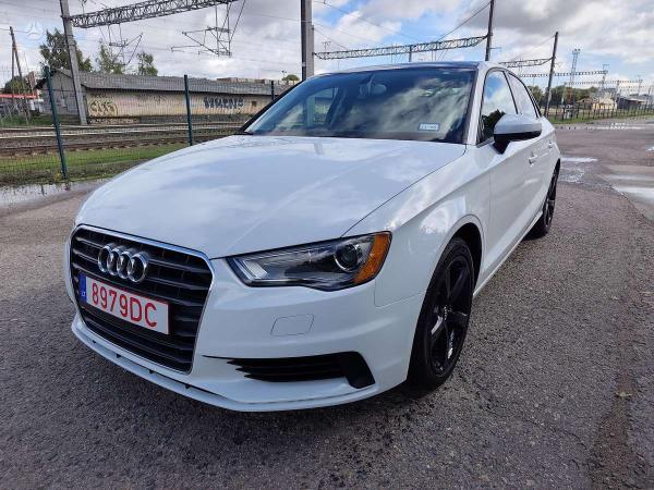 Balts Audi A3 2015 Šauļi, ar dzinēja tilpumu 1.80 L un nobraukumu 201 tūkst. km par 10400 €, foto 1 vietnē AUTOMOTO.COM.LV