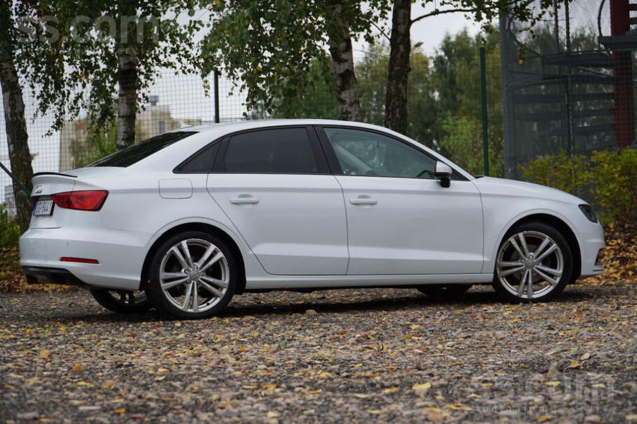 White Audi A3 2015 in Riga, with an engine capacity of 2.00 L and mileage of 219 thousand km for 10790 €, photo 10 on AUTOMOTO.COM.LV