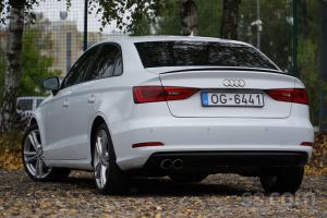 White Audi A3 2015 in Riga, with an engine capacity of 2.00 L and mileage of 219 thousand km for 10790 €, photo 11 on AUTOMOTO.COM.LV
