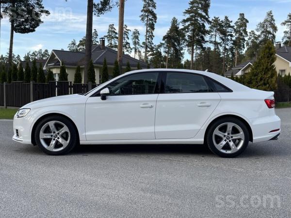 White Audi A3 2016 in Riga, with an engine capacity of 2.00 L and mileage of 251 thousand km for 11490 €, photo 2 on AUTOMOTO.COM.LV