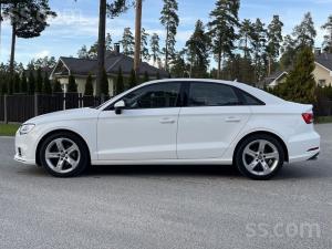 White Audi A3 2016 in Riga, with an engine capacity of 2.00 L and mileage of 251 thousand km for 11490 €, photo 2 on AUTOMOTO.COM.LV