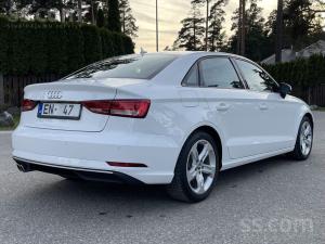 White Audi A3 2016 in Riga, with an engine capacity of 2.00 L and mileage of 251 thousand km for 11490 €, photo 5 on AUTOMOTO.COM.LV