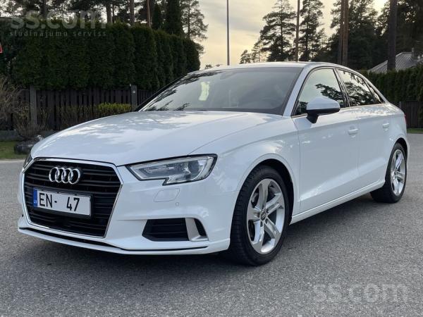 White Audi A3 2016 in Riga, with an engine capacity of 2.00 L and mileage of 251 thousand km for 11490 €, photo 9 on AUTOMOTO.COM.LV