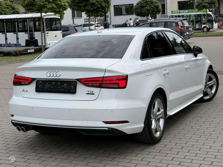 Balts Audi A3 2016 Prienai, ar dzinēja tilpumu 2.00 L un nobraukumu 143 tūkst. km par 13950 €, foto 14 vietnē AUTOMOTO.COM.LV