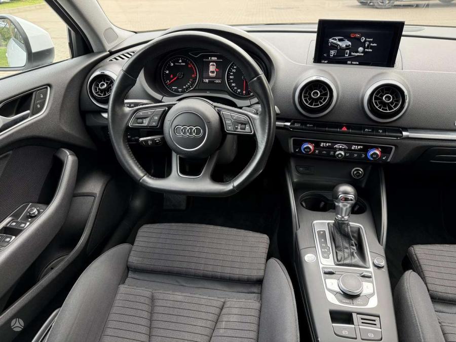Balts Audi A3 2016 Prienai, ar dzinēja tilpumu 2.00 L un nobraukumu 143 tūkst. km par 13950 €, foto 28 vietnē AUTOMOTO.COM.LV