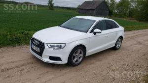 White Audi A3 2017 in Riga, with an engine capacity of 1.50 L and mileage of 149 thousand km for 14000 €, photo  on AUTOMOTO.COM.LV
