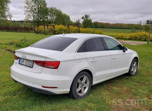 White Audi A3 2017 in Riga, with an engine capacity of 1.50 L and mileage of 149 thousand km for 14000 €, photo 2 on AUTOMOTO.COM.LV