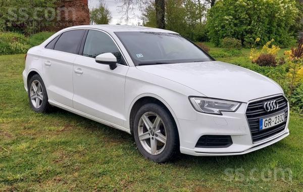 White Audi A3 2017 in Riga, with an engine capacity of 1.50 L and mileage of 149 thousand km for 14000 €, photo 3 on AUTOMOTO.COM.LV