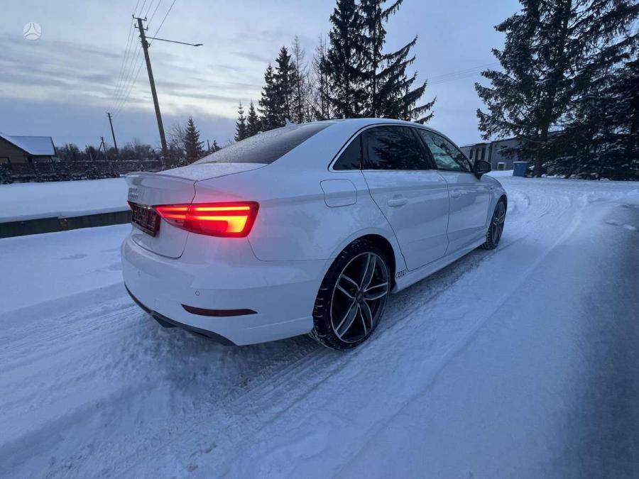 White Audi A3 2017 in Kaunas, with an engine capacity of 1.60 L and mileage of 184 thousand km for 8450 €, photo 1 on AUTOMOTO.COM.LV