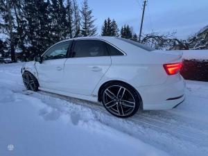 White Audi A3 2017 in Kaunas, with an engine capacity of 1.60 L and mileage of 184 thousand km for 8450 €, photo 2 on AUTOMOTO.COM.LV