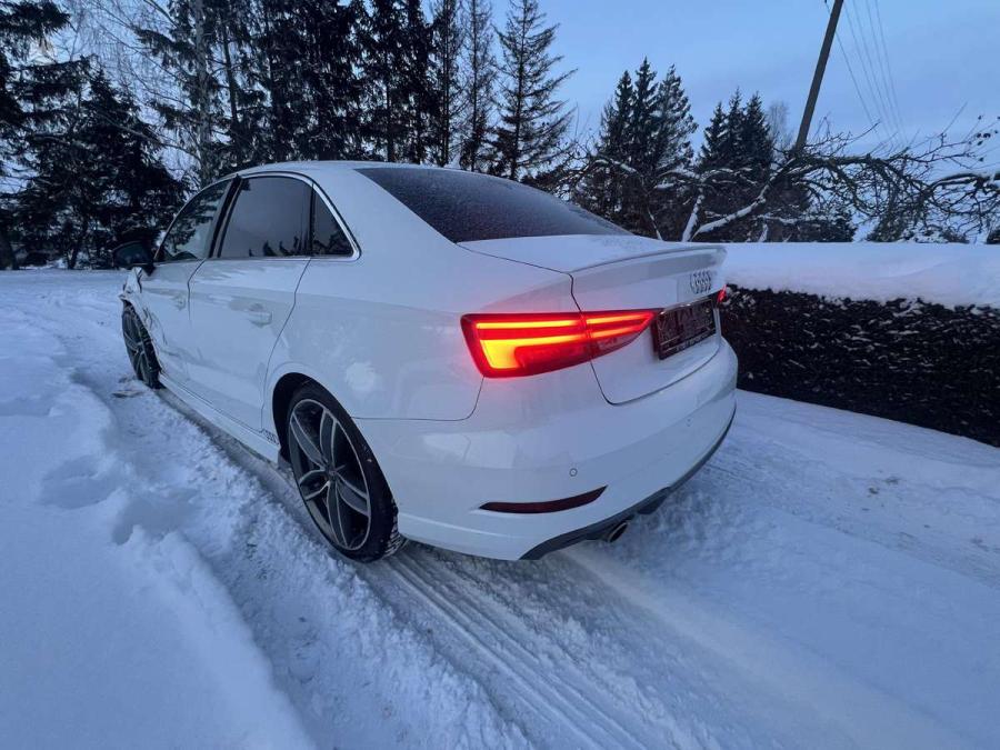 White Audi A3 2017 in Kaunas, with an engine capacity of 1.60 L and mileage of 184 thousand km for 8450 €, photo 6 on AUTOMOTO.COM.LV