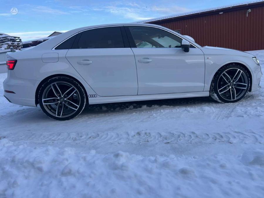 White Audi A3 2017 in Kaunas, with an engine capacity of 1.60 L and mileage of 184 thousand km for 8450 €, photo 10 on AUTOMOTO.COM.LV