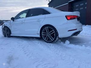White Audi A3 2017 in Kaunas, with an engine capacity of 1.60 L and mileage of 184 thousand km for 8450 €, photo 11 on AUTOMOTO.COM.LV