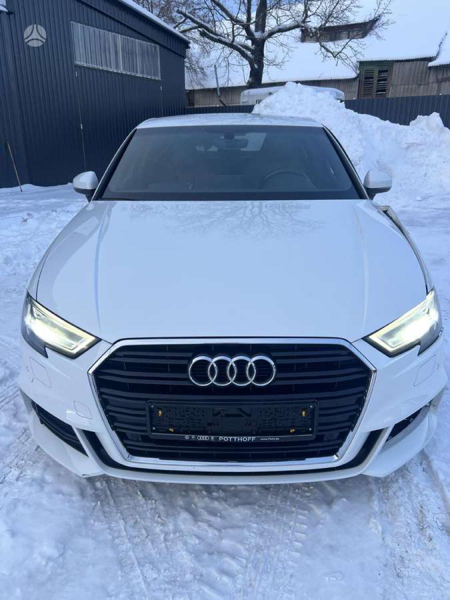 White Audi A3 2017 in Kaunas, with an engine capacity of 1.60 L and mileage of 184 thousand km for 8450 €, photo 15 on AUTOMOTO.COM.LV
