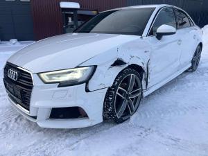White Audi A3 2017 in Kaunas, with an engine capacity of 1.60 L and mileage of 184 thousand km for 8450 €, photo 16 on AUTOMOTO.COM.LV