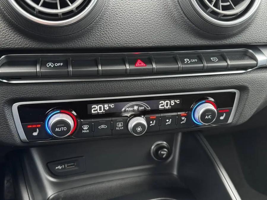 White Audi A3 2017 in Riga, with an engine capacity of 1.50 L and mileage of 153 thousand km for 13900 €, photo 18 on AUTOMOTO.COM.LV