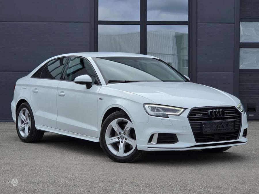 White Audi A3 2017 in Jonava, with an engine capacity of 2.00 L and mileage of 173 thousand km for 15500 €, photo 1 on AUTOMOTO.COM.LV