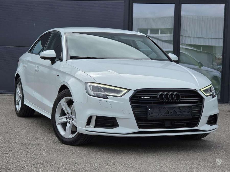 White Audi A3 2017 in Jonava, with an engine capacity of 2.00 L and mileage of 173 thousand km for 15500 €, photo 3 on AUTOMOTO.COM.LV