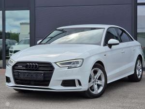 White Audi A3 2017 in Jonava, with an engine capacity of 2.00 L and mileage of 173 thousand km for 15500 €, photo 5 on AUTOMOTO.COM.LV