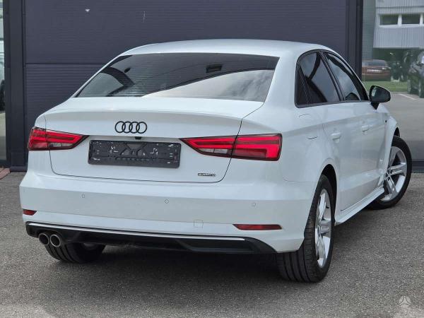 White Audi A3 2017 in Jonava, with an engine capacity of 2.00 L and mileage of 173 thousand km for 15500 €, photo 6 on AUTOMOTO.COM.LV
