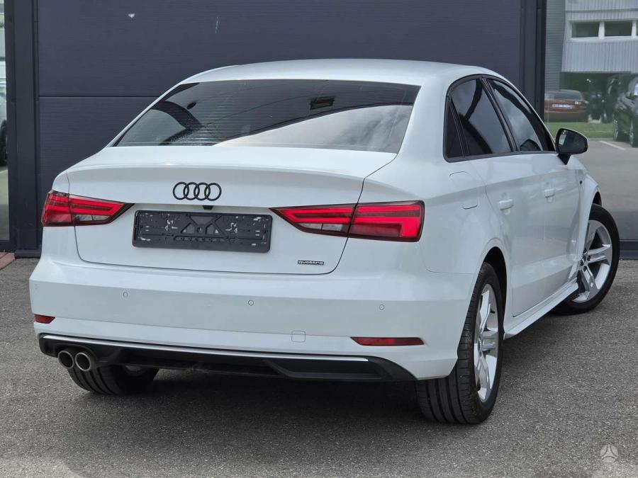 White Audi A3 2017 in Jonava, with an engine capacity of 2.00 L and mileage of 173 thousand km for 15500 €, photo 7 on AUTOMOTO.COM.LV