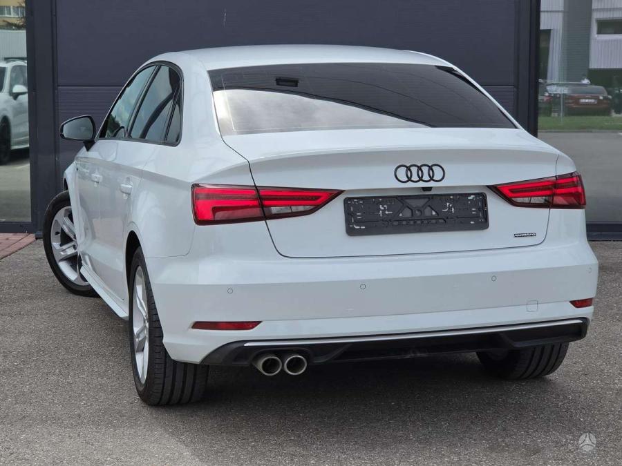 White Audi A3 2017 in Jonava, with an engine capacity of 2.00 L and mileage of 173 thousand km for 15500 €, photo 8 on AUTOMOTO.COM.LV
