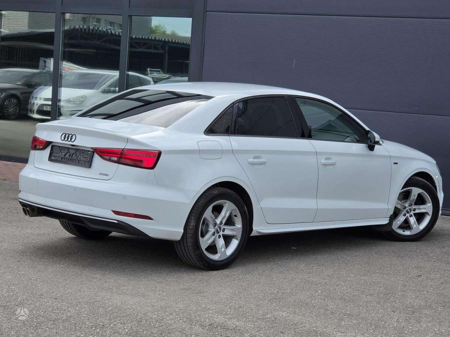 White Audi A3 2017 in Jonava, with an engine capacity of 2.00 L and mileage of 173 thousand km for 15500 €, photo 9 on AUTOMOTO.COM.LV