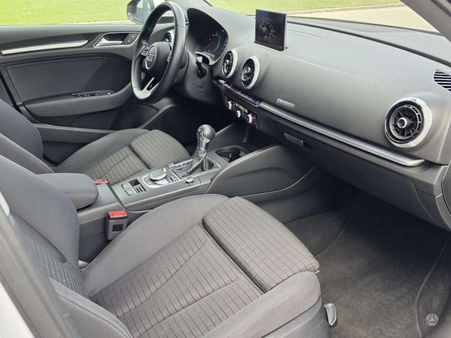 White Audi A3 2017 in Jonava, with an engine capacity of 2.00 L and mileage of 173 thousand km for 15500 €, photo 23 on AUTOMOTO.COM.LV