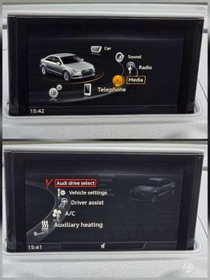 White Audi A3 2017 in Jonava, with an engine capacity of 2.00 L and mileage of 173 thousand km for 15500 €, photo 26 on AUTOMOTO.COM.LV
