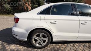 White Audi A3 2017 in Riga, with an engine capacity of 1.50 L and mileage of 131 thousand km for 13500 €, photo 5 on AUTOMOTO.COM.LV
