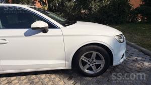 White Audi A3 2017 in Riga, with an engine capacity of 1.50 L and mileage of 131 thousand km for 13500 €, photo 6 on AUTOMOTO.COM.LV