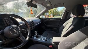 White Audi A3 2017 in Riga, with an engine capacity of 1.50 L and mileage of 131 thousand km for 13500 €, photo 8 on AUTOMOTO.COM.LV
