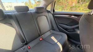 White Audi A3 2017 in Riga, with an engine capacity of 1.50 L and mileage of 131 thousand km for 13500 €, photo 9 on AUTOMOTO.COM.LV