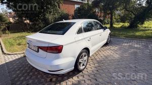 White Audi A3 2017 in Riga, with an engine capacity of 1.50 L and mileage of 131 thousand km for 13500 €, photo 3 on AUTOMOTO.COM.LV