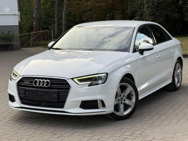 Audi A3 2017 in Prienai on AUTOMOTO.COM.LV White Audi A3 2017 in Prienai, with an engine capacity of 2.00 L and mileage of 251 thousand km for 12800 €, photo 3 on AUTOMOTO.COM.LV