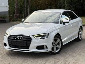 White Audi A3 2017 in Prienai, with an engine capacity of 2.00 L and mileage of 251 thousand km for 12800 €, photo 3 on AUTOMOTO.COM.LV