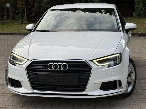 Audi A3 2017 in Prienai on AUTOMOTO.COM.LV White Audi A3 2017 in Prienai, with an engine capacity of 2.00 L and mileage of 251 thousand km for 12800 €, photo 4 on AUTOMOTO.COM.LV