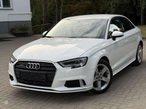White Audi A3 2017 in Prienai, with an engine capacity of 2.00 L and mileage of 251 thousand km for 12800 €, photo 7 on AUTOMOTO.COM.LV