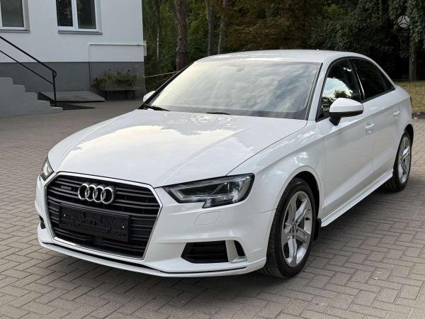 Audi A3 2017 in Prienai on AUTOMOTO.COM.LV White Audi A3 2017 in Prienai, with an engine capacity of 2.00 L and mileage of 251 thousand km for 12800 €, photo 9 on AUTOMOTO.COM.LV