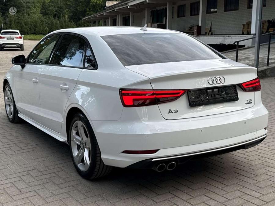 White Audi A3 2017 in Prienai, with an engine capacity of 2.00 L and mileage of 251 thousand km for 12800 €, photo 16 on AUTOMOTO.COM.LV